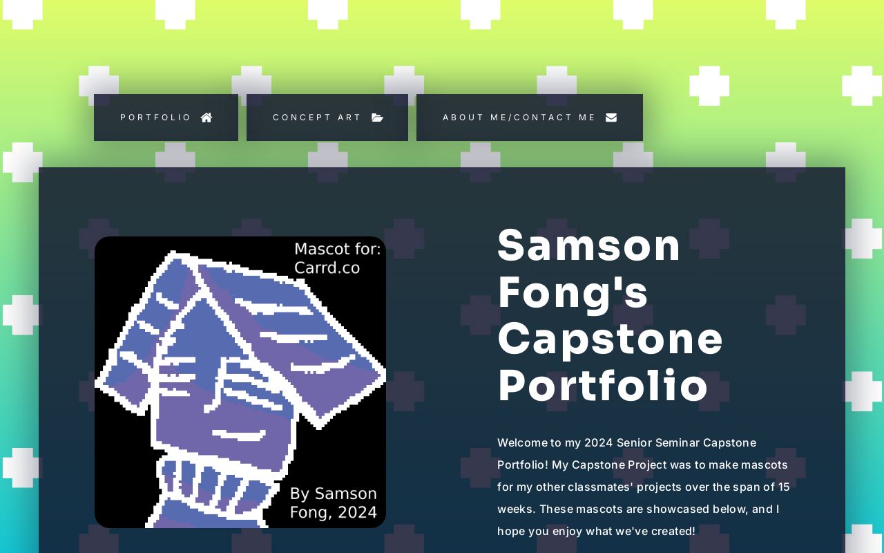 Samson Fong Senior Seminar Portfolio